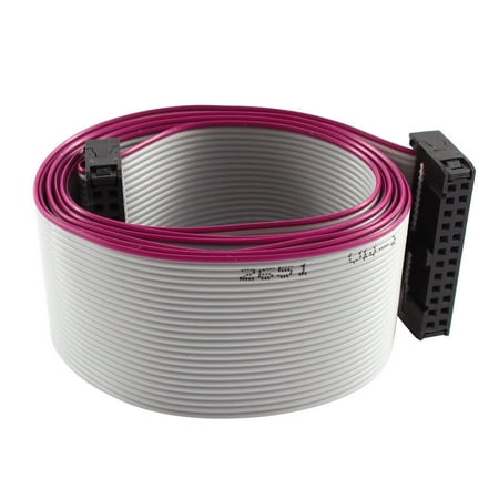 FC24P 100cm 24Pin Hard Drive Extension Wire Flat Ribbon Cable for ...