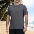 AHMOMEI Quick Dry Athletic Shirts Men Ice Silk Short Sleeve Shirts Men ...