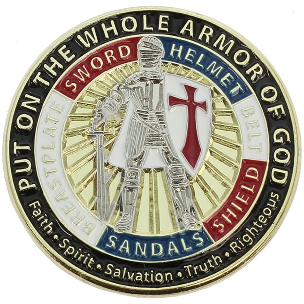 Sterling Gifts - Sterling Gifts Armor of God Lapel Pin, Put on Armor of ...
