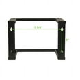 NavePoint 6U Wall Mount Rack - 6U Server Rack for 19 Inch IT Equipment ...