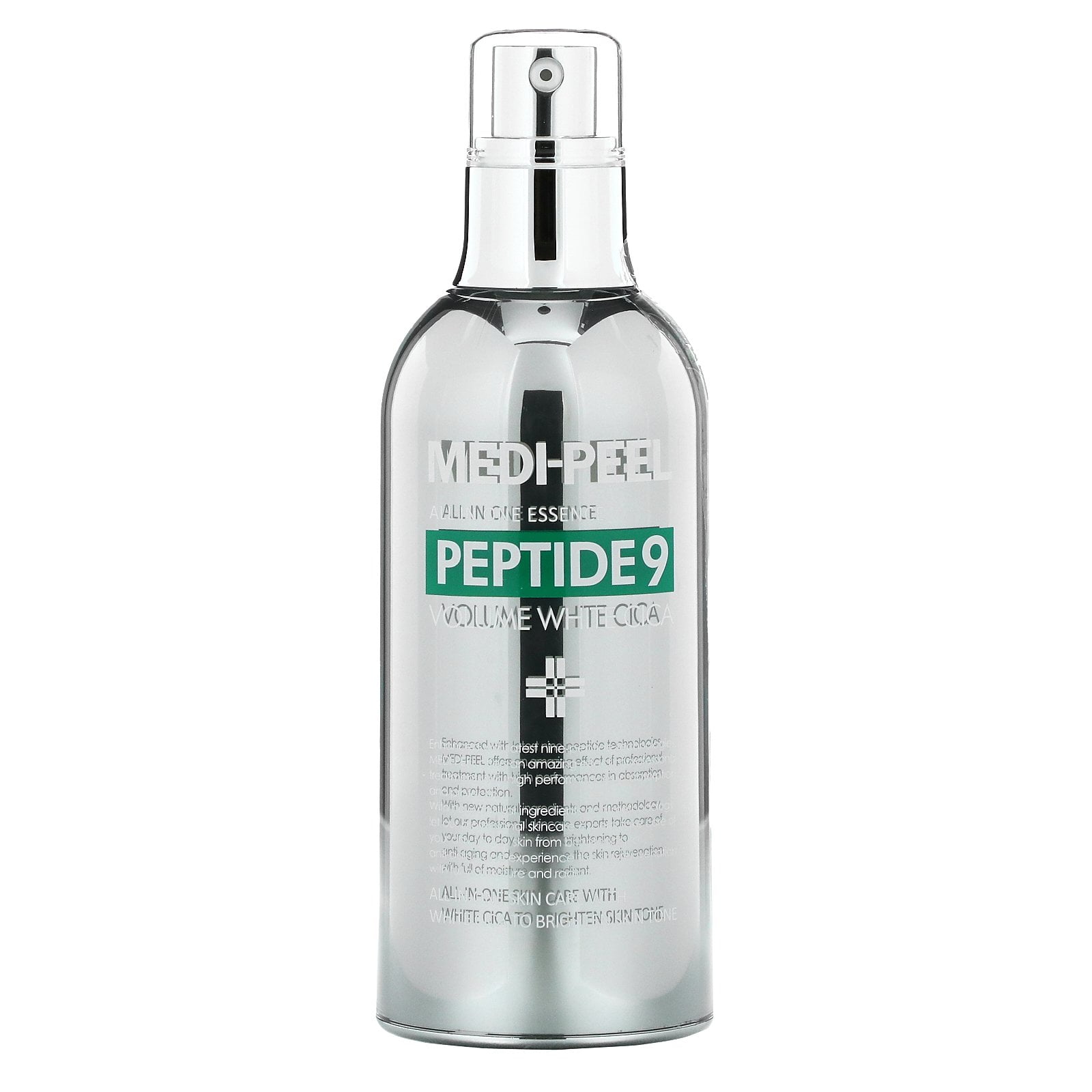 Peptide 9, Volume White Cica, All-In-One Essence, 3.38 fl oz (100 ml ...