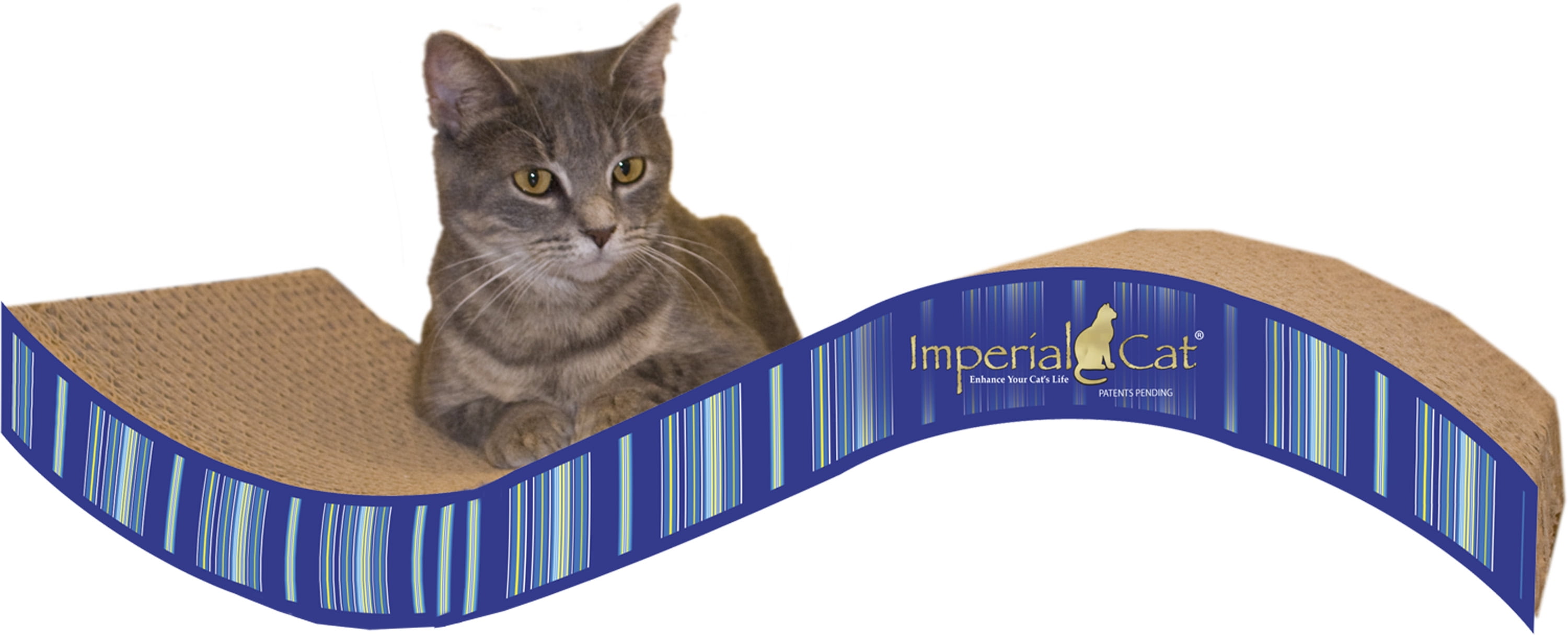 Imperial Cat Scratch 'n Shapes Medium Purrfect Stretch - Walmart.com