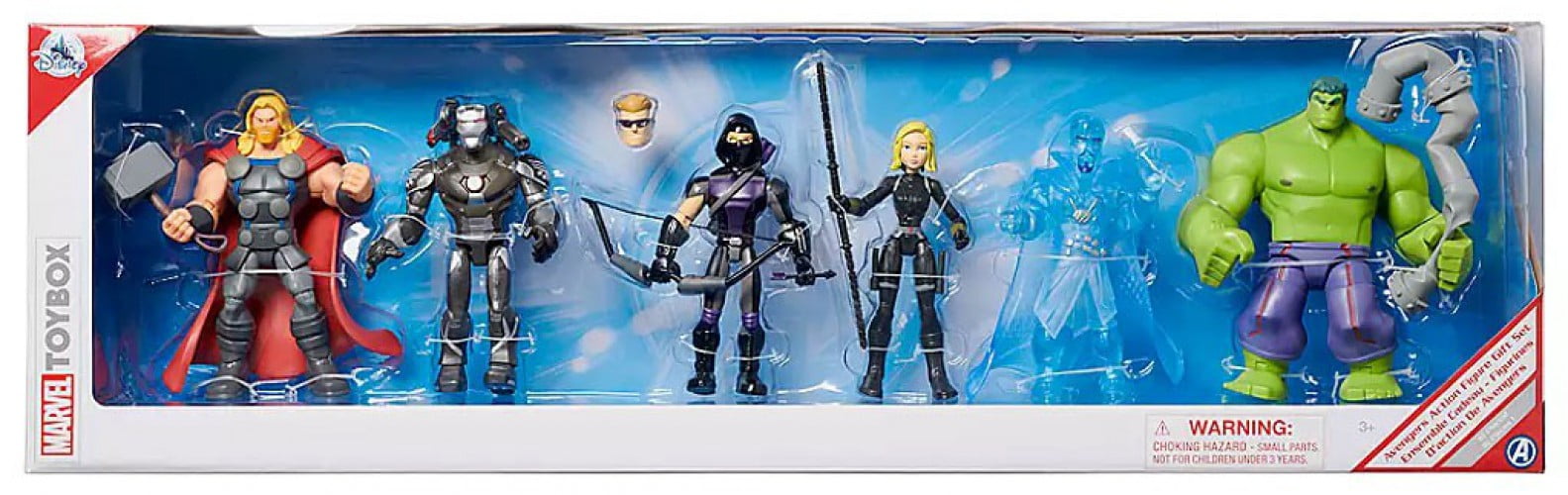 Marvel Toybox Thor, Iron Patriot, Ronin, Black Widow, Doctor Strange ...