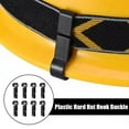 8 Pcs Hard Hat Light Clips, Black Headlamp Accessory Hooks for ...
