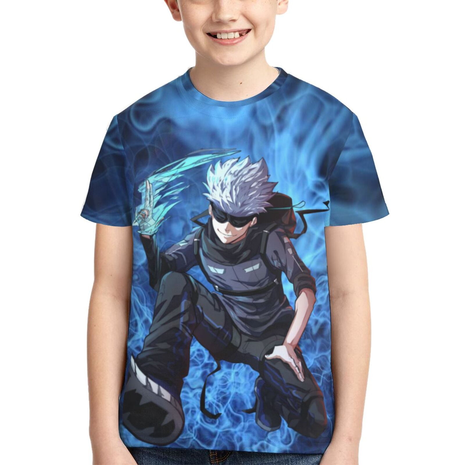 Click here for Sixfairde Power Satoru Jujutsu Kaisen Teen T Shirt... prices