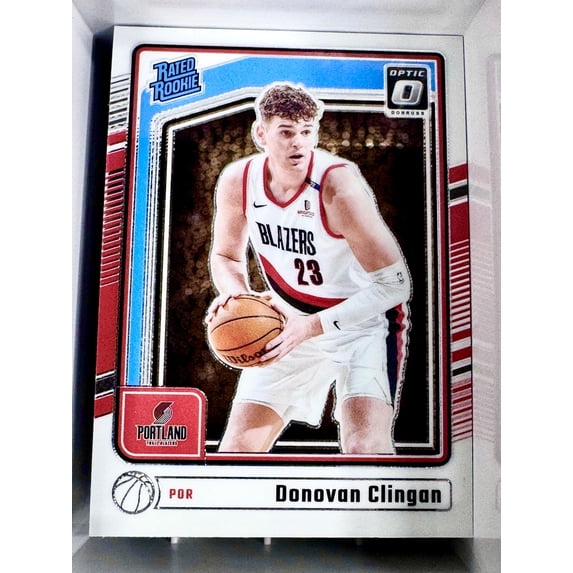 2024-25 Panini Optic Donovan Clingan #272 (RC) [CLEAN] - Walmart.com