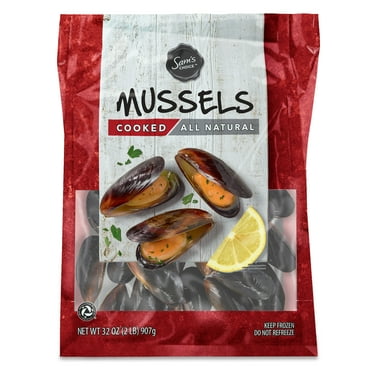 Great Value Frozen Seafood Mix with Squid Mussels Shrimp and Scallops ...