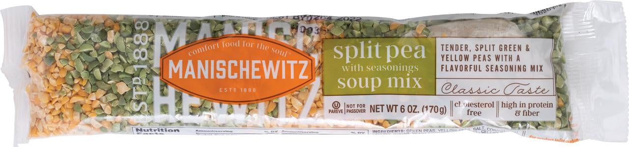 Manischewitz Cello Split Pea Soup Mix, 6 oz - Walmart.com