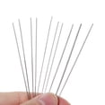 10pcs 0.6mm-1.3mm Guitar Nut Needle Files Nozzle Jet Gas Welding Tip ...