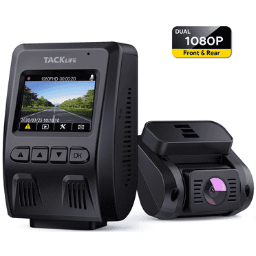 "Nextbase 222X Dual Dash Cam Front & Rear, 1080p HD, 2.5"" IPS Screen ...