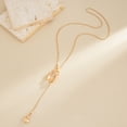 Adjustable Snake Necklace Featuring Metallic Luster Irregular Shape ...