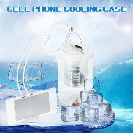 USB Mobile Phone Water Cooling Radiator Adjustable Portable Fan Holder ...