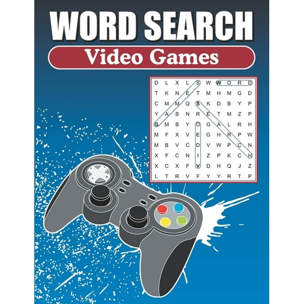 Word Search Video Games : Word Find Puzzle Book For Gamers (Paperback ...