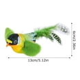 Interactive Sparrow Toy, Flapping Flying Bird Toy for Cats, Electric ...