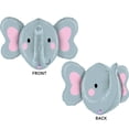 Elephant Head Shape Toy Foil Balloon, Grey, 34" - Walmart.com