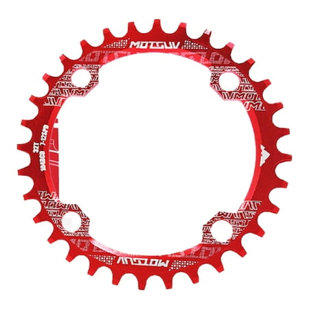 Blue Round/oval 104bcd 32t 34t Chainring For Bicycle Bike | Walmart Canada