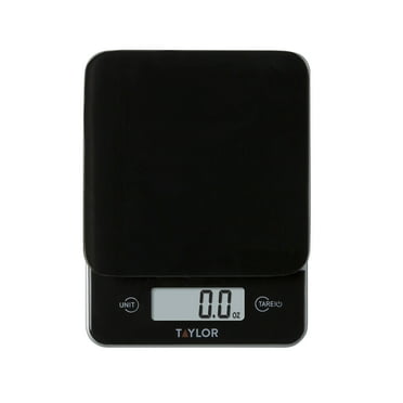 Taylor 11 lb. Digital Glass Top Kitchen Scale and Food Scale - Walmart.com