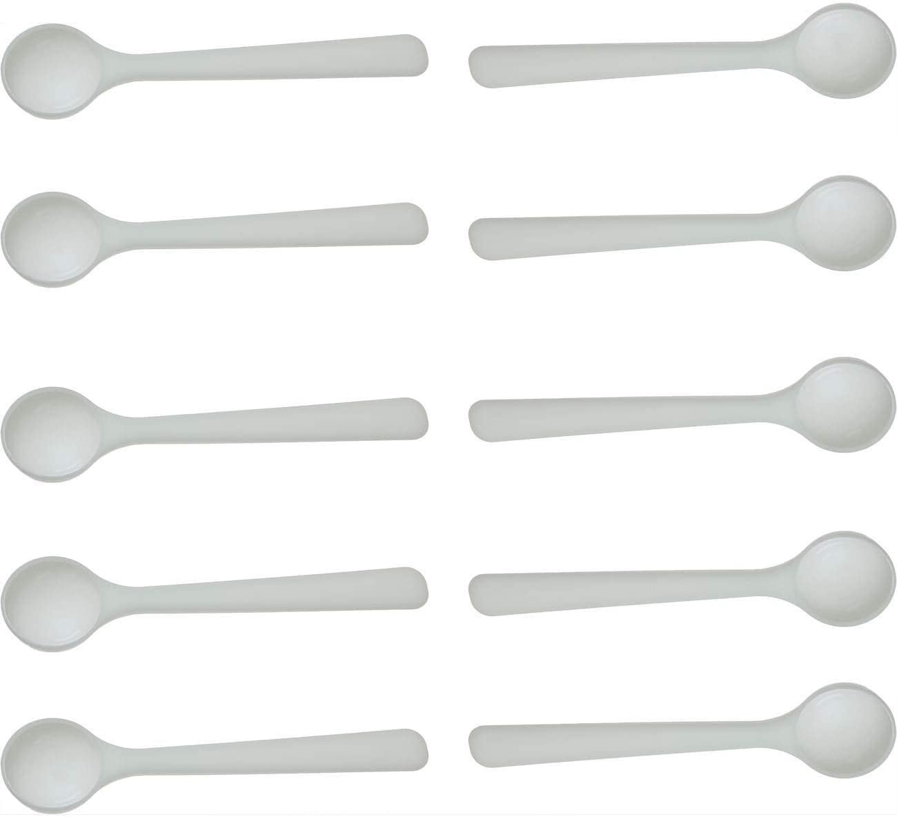 Micro Scoop 10PC S 1 gram PP Static-Free Smidgen Measuring Spoons Tiny ...