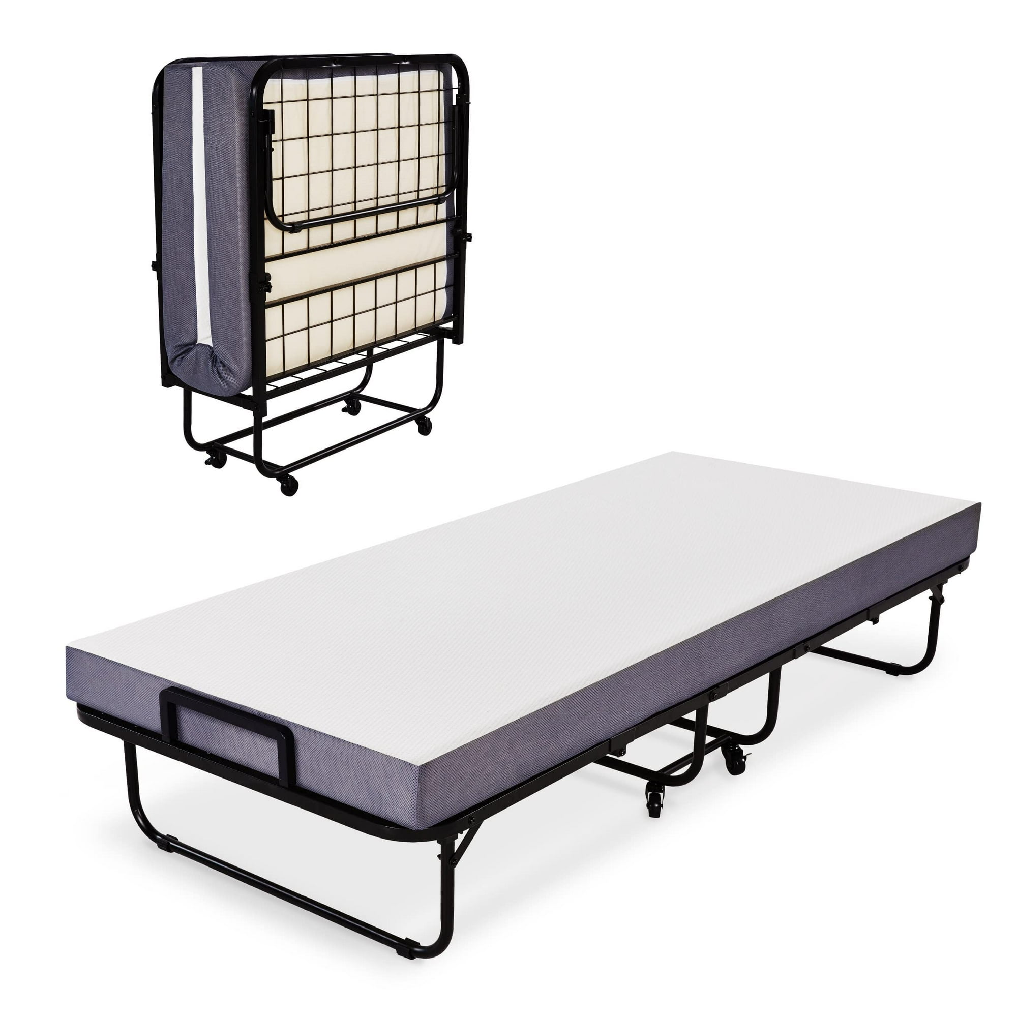 Click here for Heyward Folding Bed  Machine Washable Cot Size Mem... prices