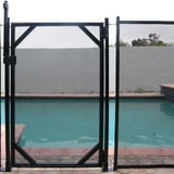 WaterWarden 4' x 30" Pool Safety Gate, Self-Closing, UL Certified to ...