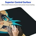 Crazy Otter Lady Funny Desk Mat Protector Non-Slip Mouse Pad Waterproof ...