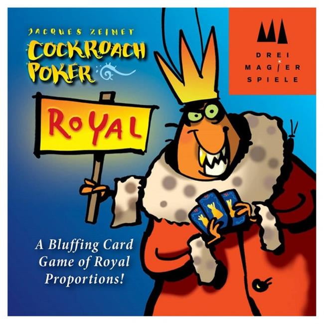 Cockroach Poker Royal Bluffing Card Game - Walmart.com