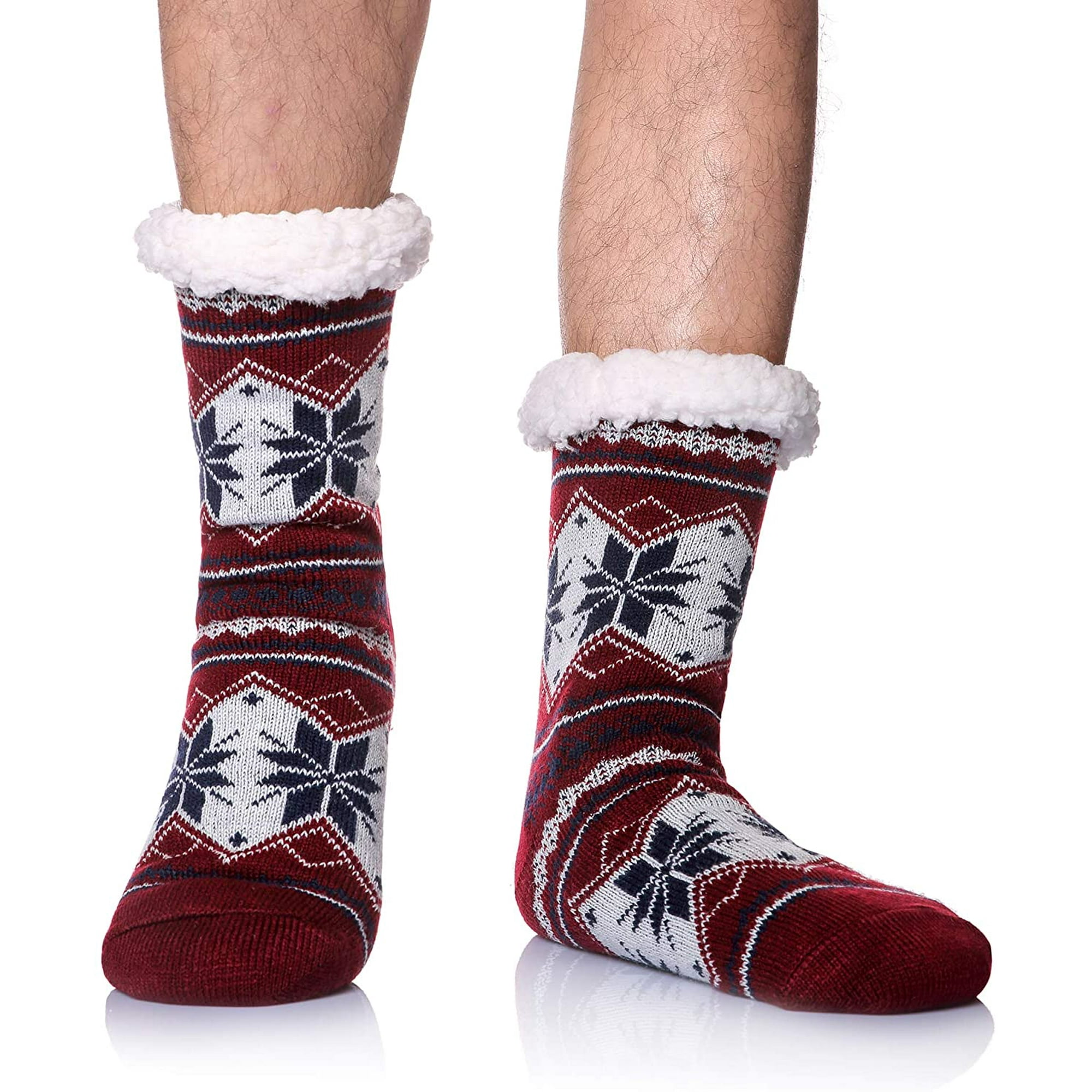 Click here for Someshuit Mens Winter Thermal Fleece Lining Knit S... prices