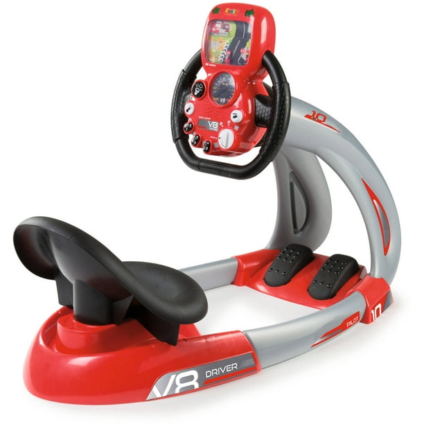 Smoby V8 Driver with Smartphone Holder and Free Smoby App - Walmart.com