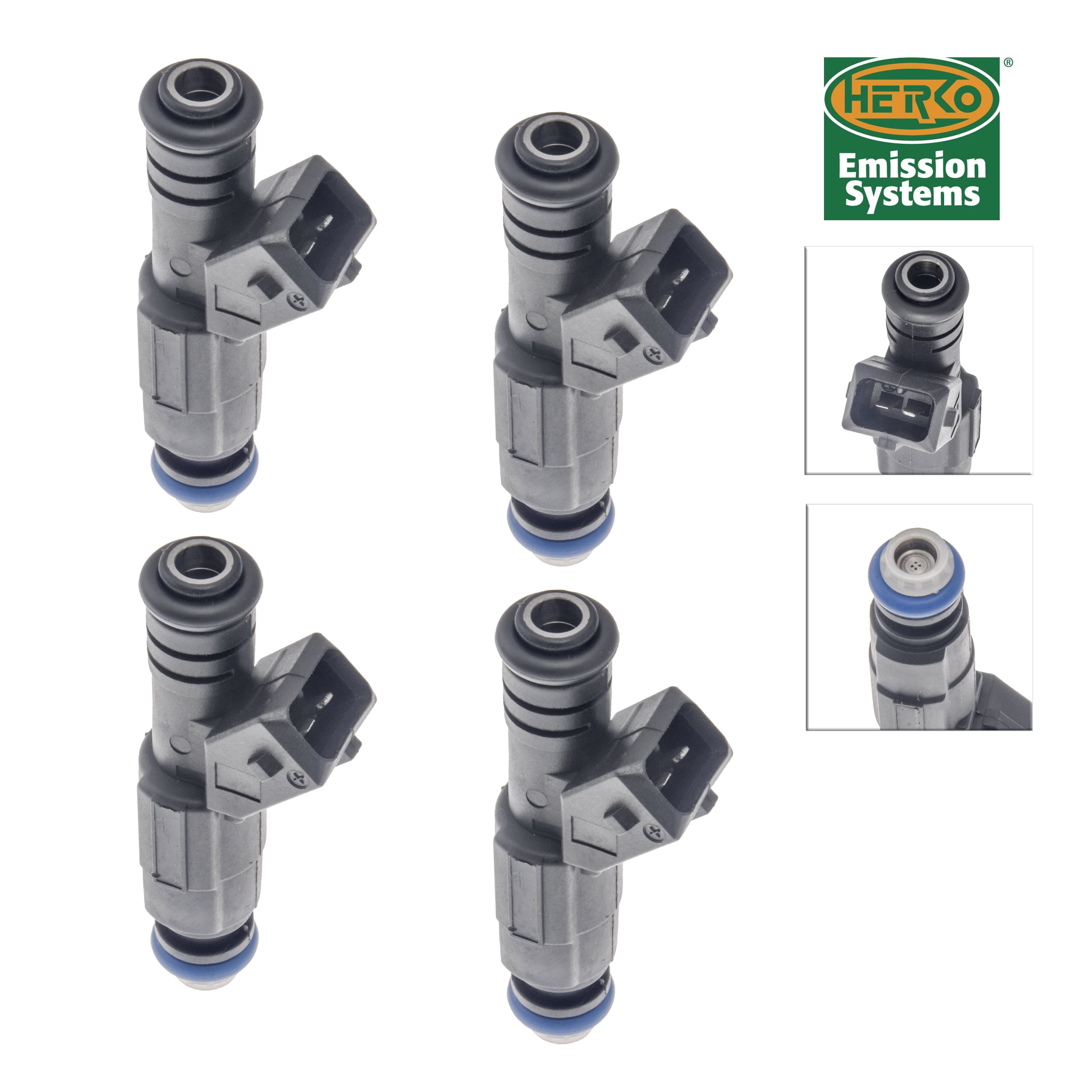 Set of 4 Herko Fuel Injector INJ549 for Ford Focus 2002-2004 - Walmart.com