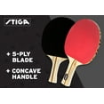 STIGA Performance 4-Player Table Tennis Racket Set Includes Four ...