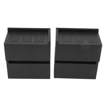 Furniture Riser, Heavy Duty Riser Enlarged Widened Rubber With ...