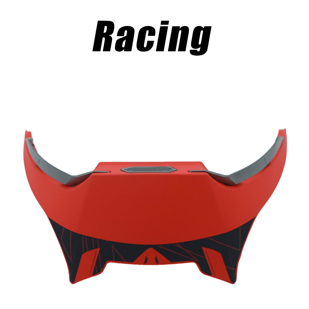 helmet Front Back Decoration Retrofit Accessories Motorcycle helmet ...