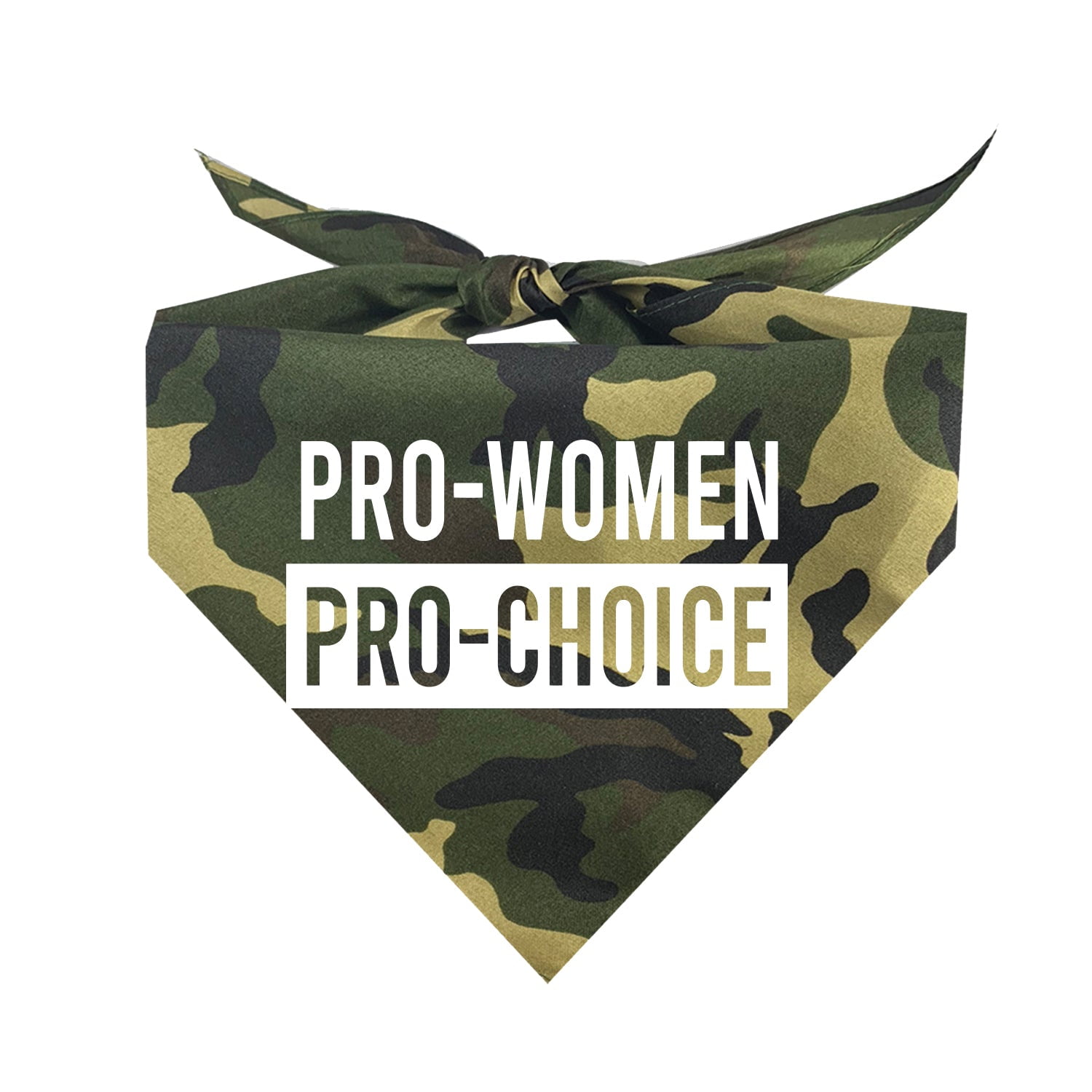 Pro-Women Pro-Choice Triangle Dog Bandana - Walmart.com