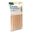 Hello Hobby Small Craft Sticks with Resealable Bag, 50-Pack, Boys and ...