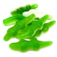 SweetGourmet Gummy Crocodile Candy | Green Layer and White Foam Bottom ...
