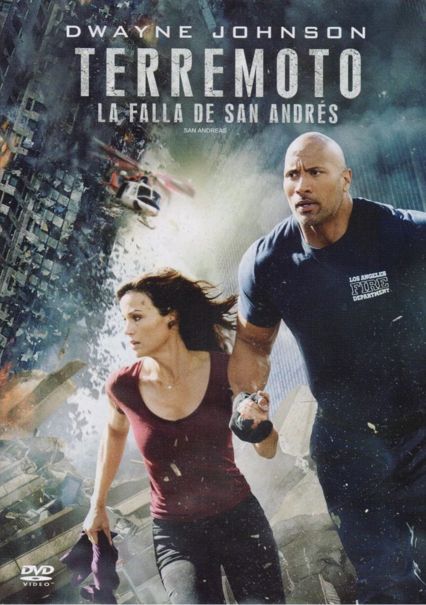 Terremoto La Falla De San Andres The Rock Pelicula Dvd Warner Bros DVD ...