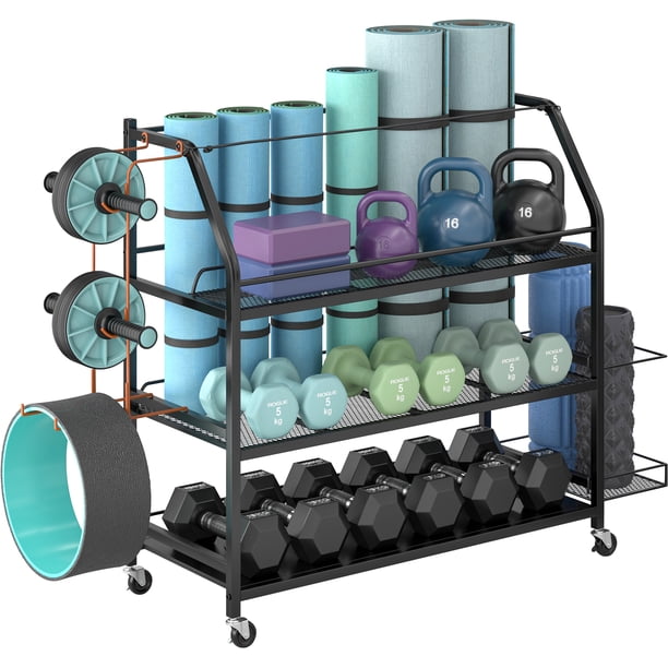 Weight Rack for Dumbbells, Dumbbell Rack, Home Gym Storage Rack with ...