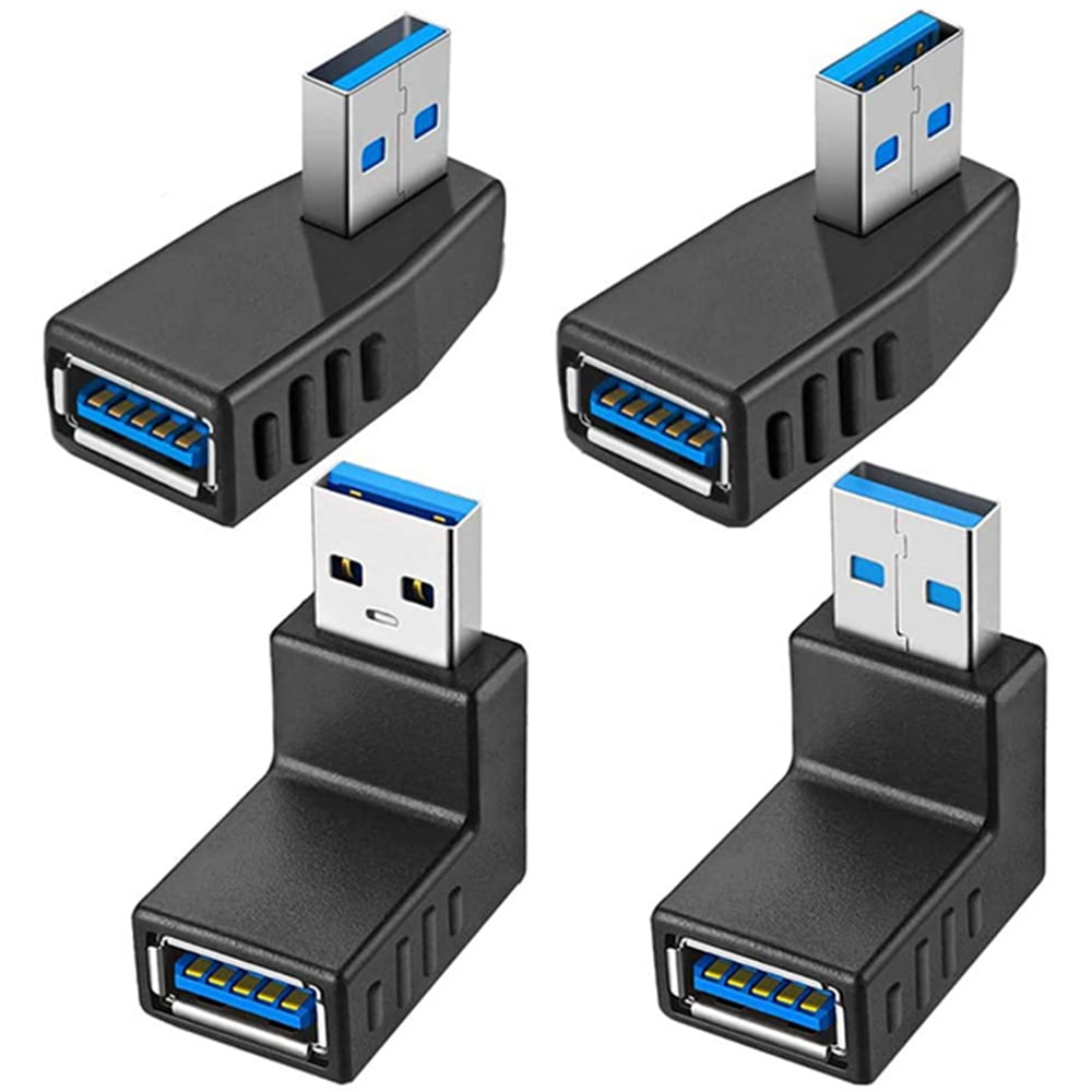 Click here for Unbranded 4pcs Usb 3.0 Adapter Couplers 90 Degree... prices