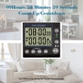Runleader KT002A Digital Kitchen Countdown Timer Clock Temperature ...