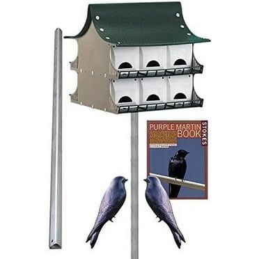 Nature House Purple Martin Pioneer House, 12 Room - Walmart.com