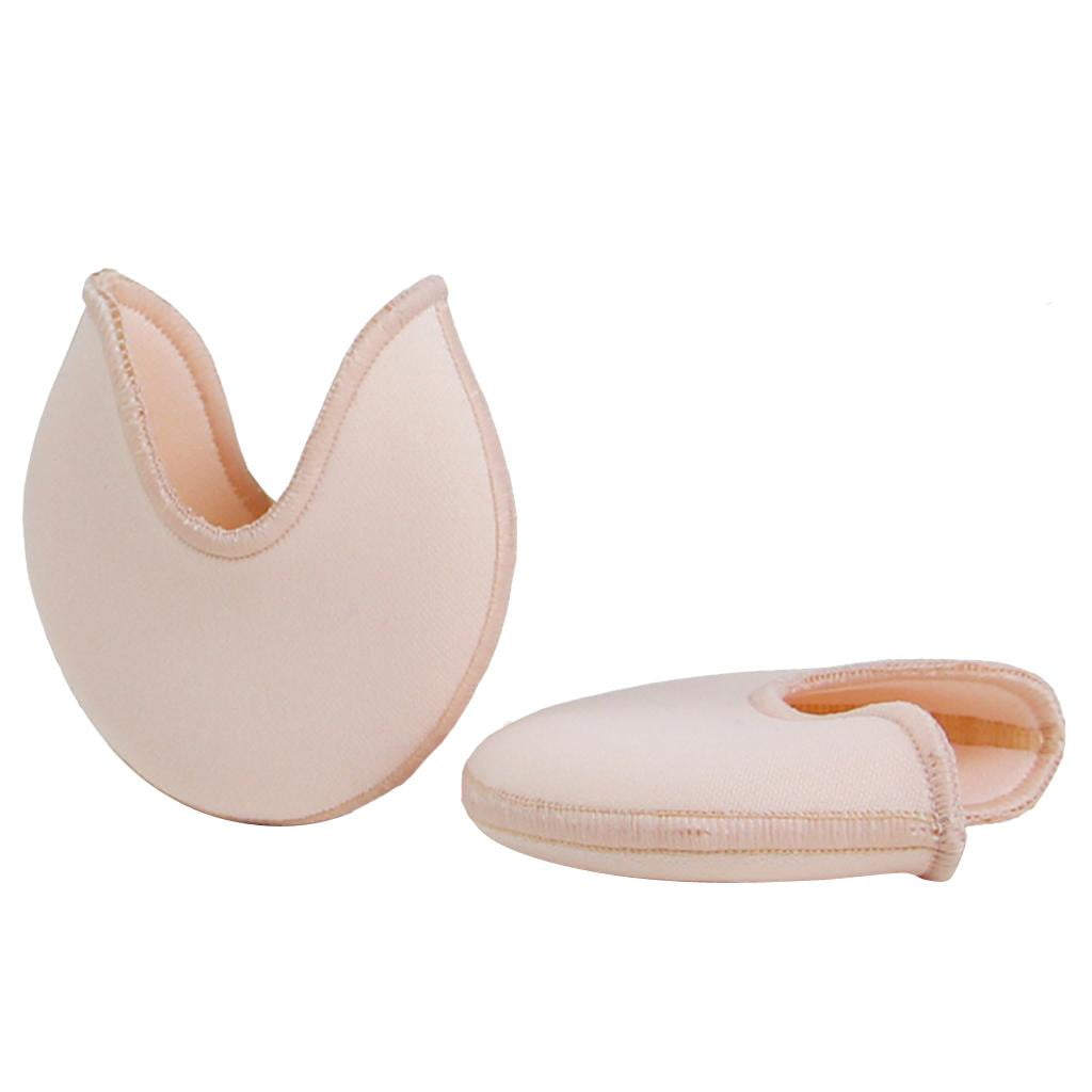 Pair of Silicone Gel Ballet Dance Pointe Shoes Pads Soft Toe Cap ...