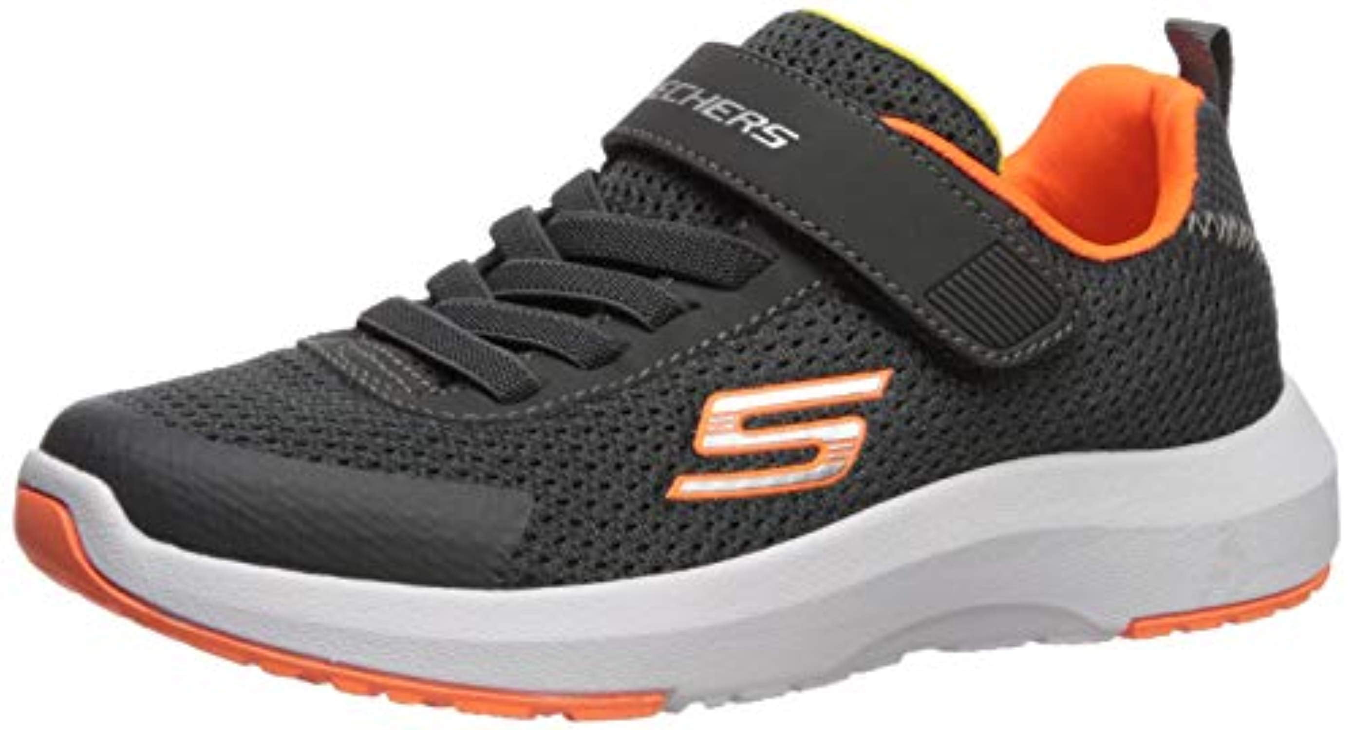 Skechers Skechers Kids Boys Dynamic Tread 98151L Sneaker Charcoal skechers-skechers-kids-boys-dynamic-tread-98151l-sneaker-charcoal