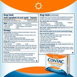 Contac Cold & Flu Medicine, Non-Drowsy, Powerful Multi-Symptom Daytime ...