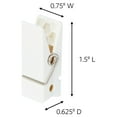 Command Small Quartz Spring Clips, Adhesive Indoor Wall Clips, Pack of ...