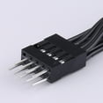Computer Motherboard Front USB 2.0 9Pin Extension Cable for Desktops ...