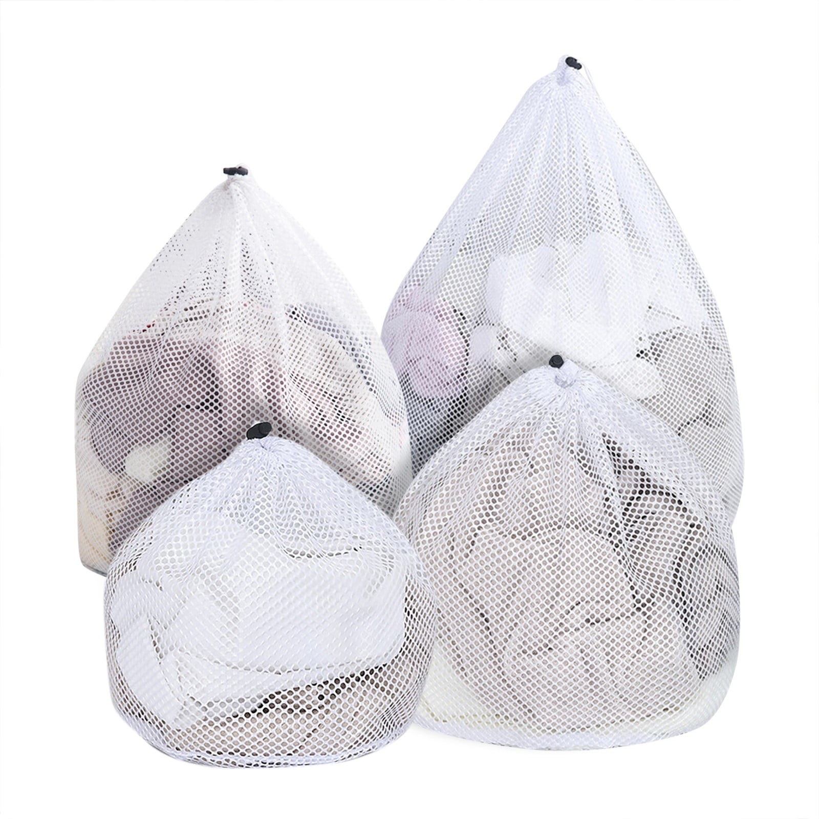 4-Piece Thickened Mesh Washing Bag Set, for Underwear & Bras ...