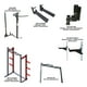 CAP Barbell Multi-Functional Power and Squat Rack with Bar Holder ...