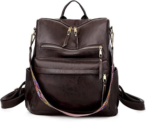 YOMYM Women Backpack Purse Fashion Travel Bag Multipurpose Designer ...