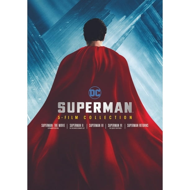 Superman 5-Film Collection (DVD) - Walmart.com