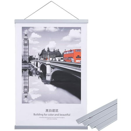 Magnetic Poster Hanger, 33x24 33x23 33x50 Poster Frame Wood Wooden ...